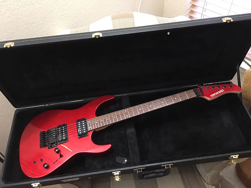 Fernandes Revolver Pro Sustainer Metalic Red | Reverb
