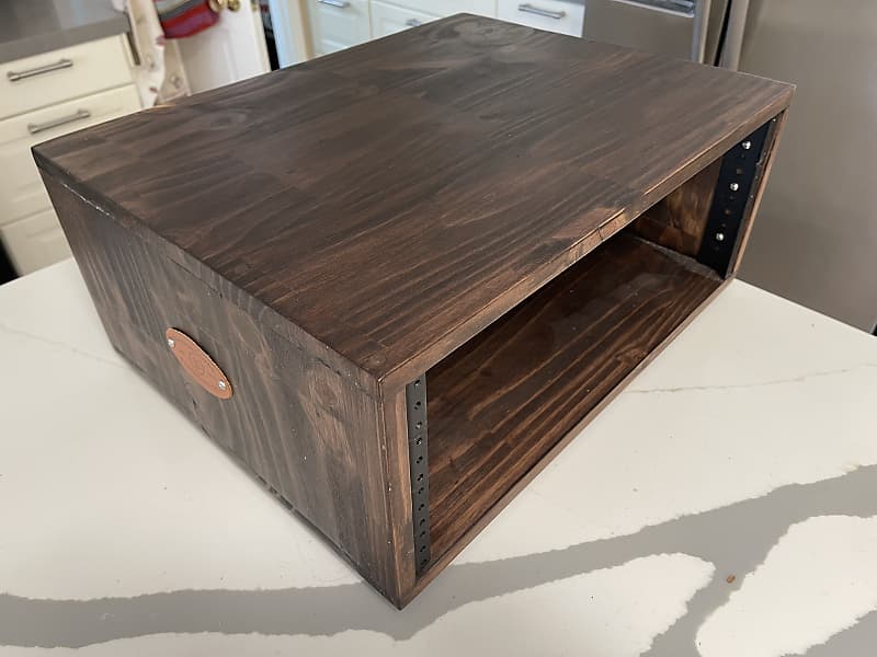 Sanctus Sound 4u Desktop Studio Rack 12” - Kona color 2020s | Reverb