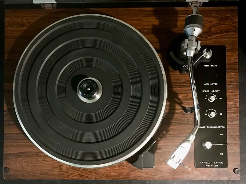 Hitachi PS-38 1975 - Wood Grain | Reverb