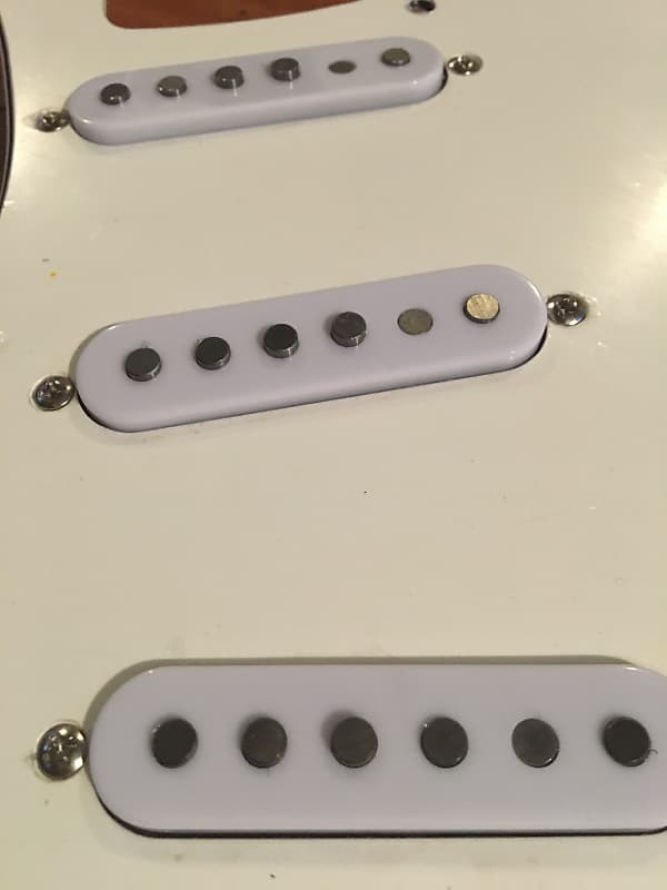 Squier Strat Ocaster Vintage Alnico Pickup CTS CRL White | Reverb