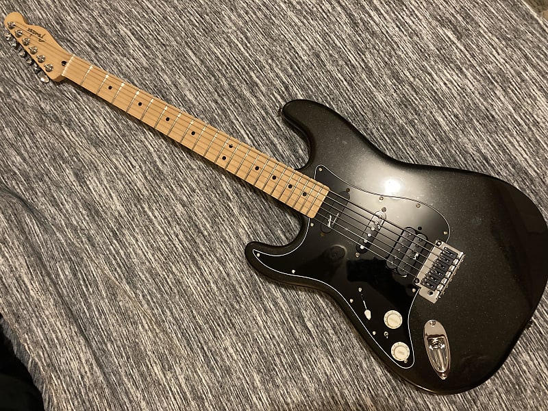 Left Handed Baritone Fender Stratocaster Parts Build Subsonic | Reverb