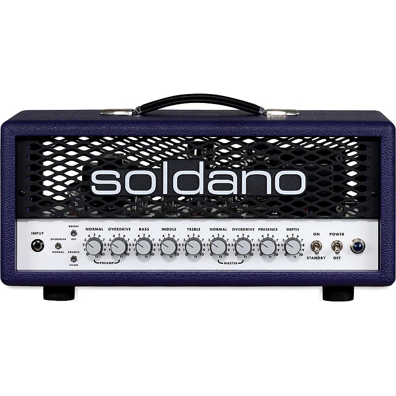 Soldano SLO-30 Guitar Amplifier Head (30 Watts), Purple | Reverb
