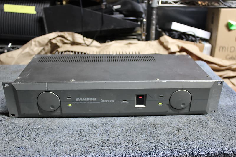 Samson Servo-240/ Rack Mount Power Amp | Reverb