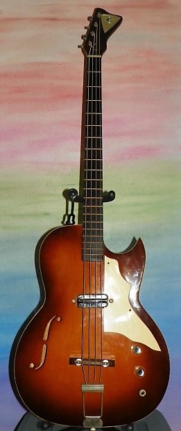 Kay Bass 1960 Brown Sunburst | Reverb