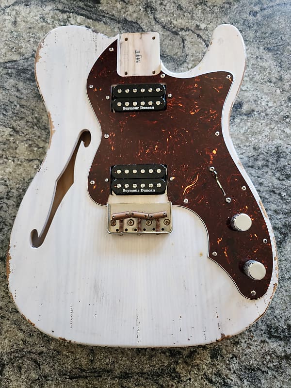 MJT VTL Loaded Body Trans-White | Reverb