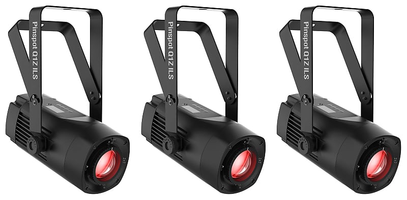 (3) Chauvet DJ PINSPOT Q1Z ILS 20 Watt RGBW LED DMX Compact | Reverb