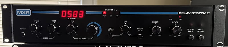 1980s MXR Delay System II Rackmount Vintage | Reverb