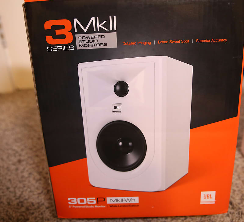 UBL Professional MkII Powered Studio Monitor 2022 white | Reverb