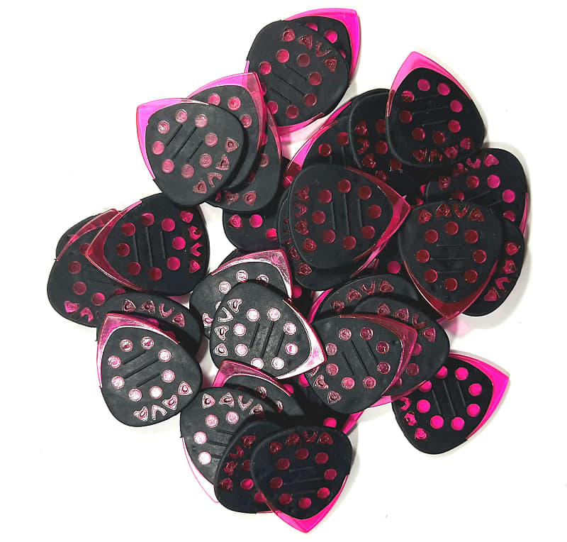 Dava Guitar Picks Control Gels Grip Tips 36 picks Multi Gauge | Reverb