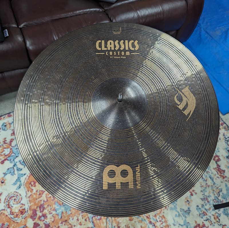MEINL Classics Custom Dark Ghost Ride Cymbal 21 in | Reverb