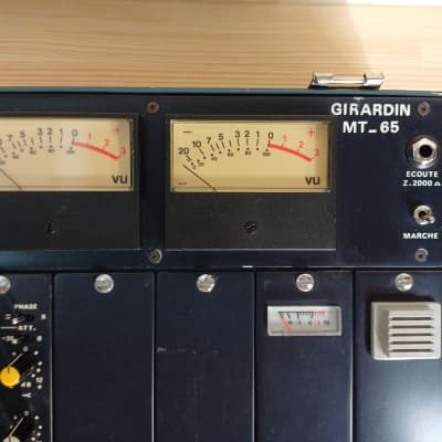 Very nice GIRARDIN MT65 MT 65 70's french broadcast mixer | Reverb