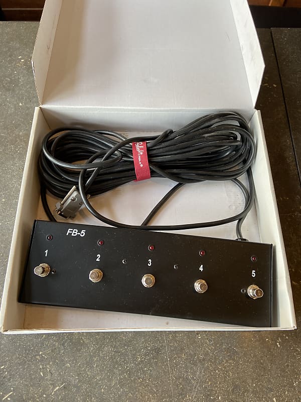 Hughes & Kettner FB-5 Foot Switch 5 Button Footswitch | Reverb