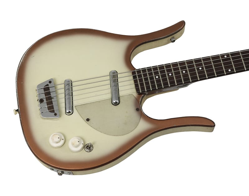 Danelectro Longhorn 4623 6 String Bass Baritone 1960s | Reverb