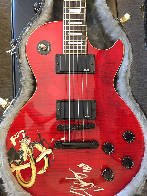 Epiphone Les Paul Classic Snakepit / Signed by Slash | Reverb