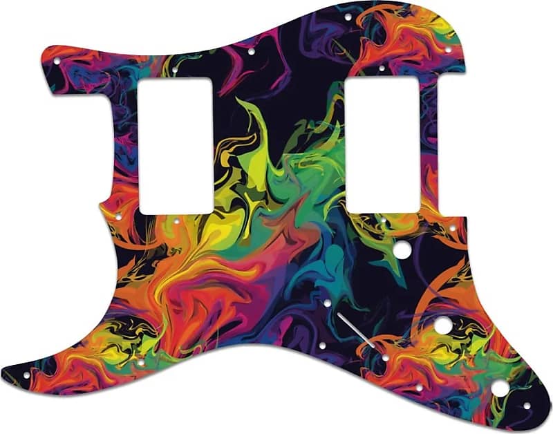 WD Custom Pickguard For Left Hand Dual Humbucker Fender | Reverb UK