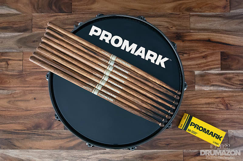 PROMARK REBOUND 5A FIREGRAIN HICKORY ACORN WOOD TIP DRUM | Reverb