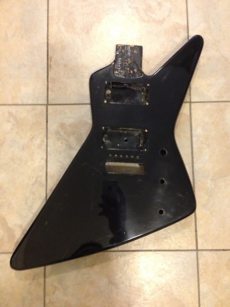 Explorer Style Guitar Body and Parts | Reverb