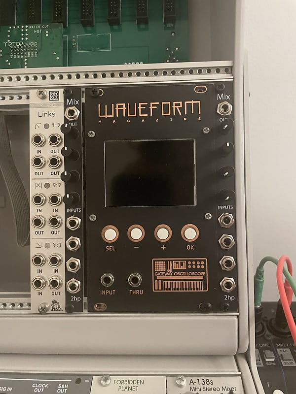 Waveform Magazine Gateway Oscilloscope ASSEMBLED Eurorack | Reverb