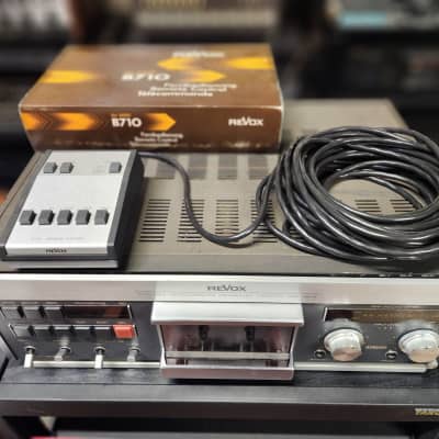 Revox B710 MKII Cassette deck w/ Remote & Packaging! Studer | Reverb