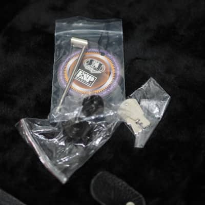 ESP EX Explorer Diamond Plate Diamond Plate / Black | Reverb