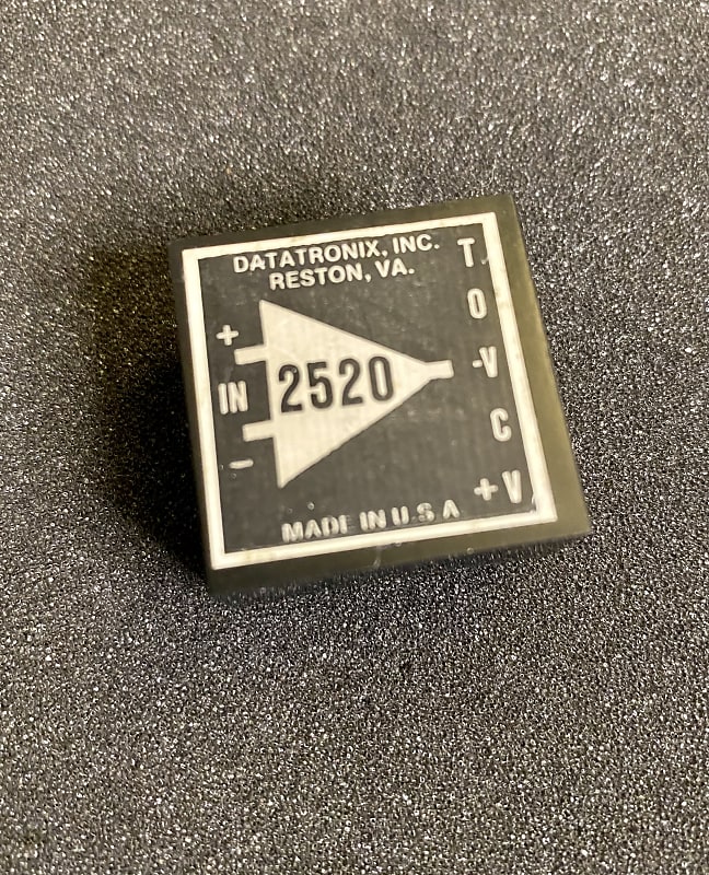Vintage api 2520 Opamp Datatronics api 2520 | Reverb