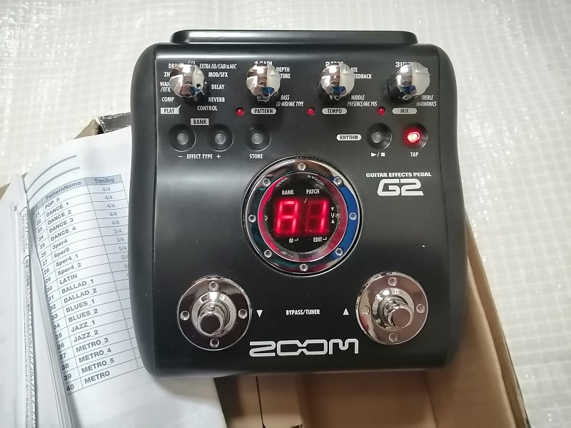 Zoom G2 2009 - Mint | Reverb