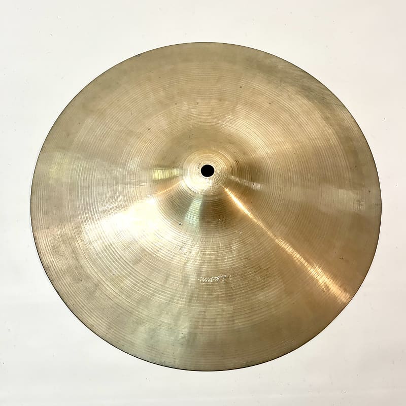 Tosco 14” hi hat cymbal (single) 1050 grams 1970’s | Reverb