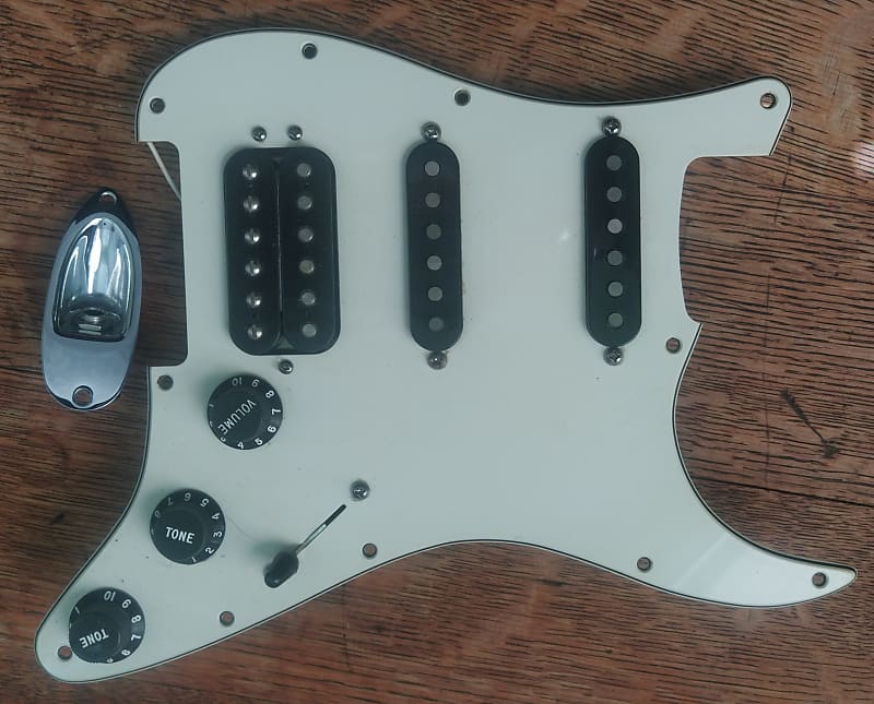Fender USA highway one HSS loaded pickguard with the factory | Reverb