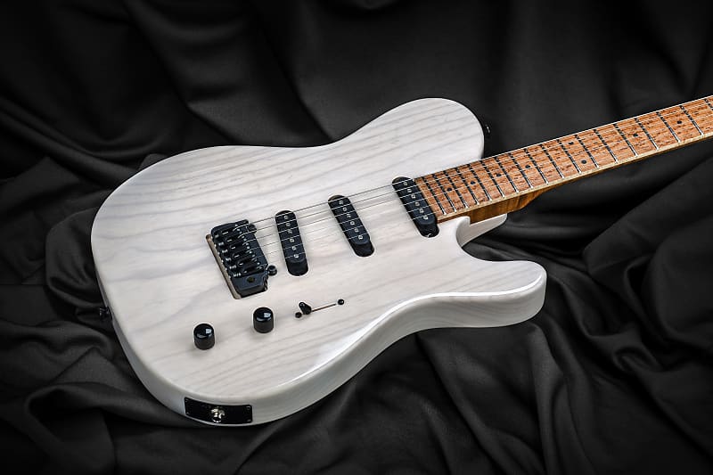 Kiesel Solo S6X Trans White | Reverb