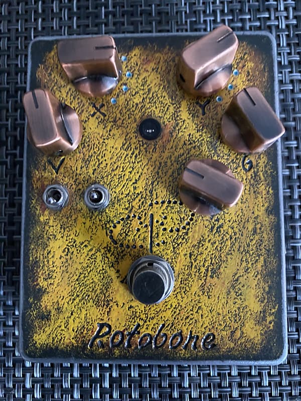 PTD Paul Trombetta Rotobone Fuzz - Old Mercury Map Finish | Reverb