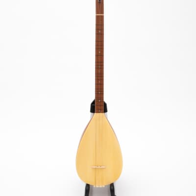 Professional Turkish Cura Saz Small Short baglama, Mahogany | Reverb