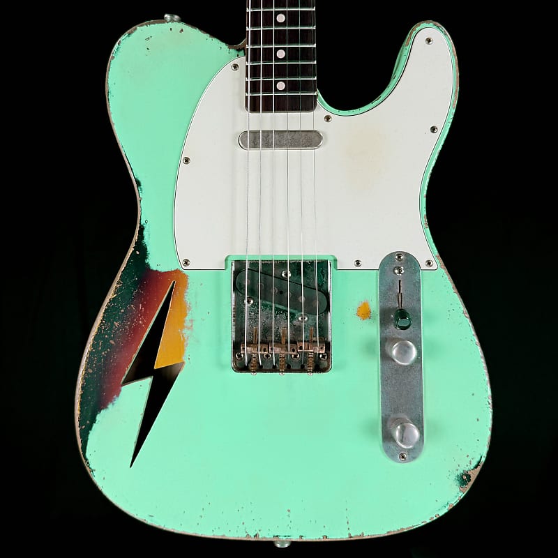 Rock N Roll Relics Richards - Seafoam Burst - Billy Rowe | Reverb