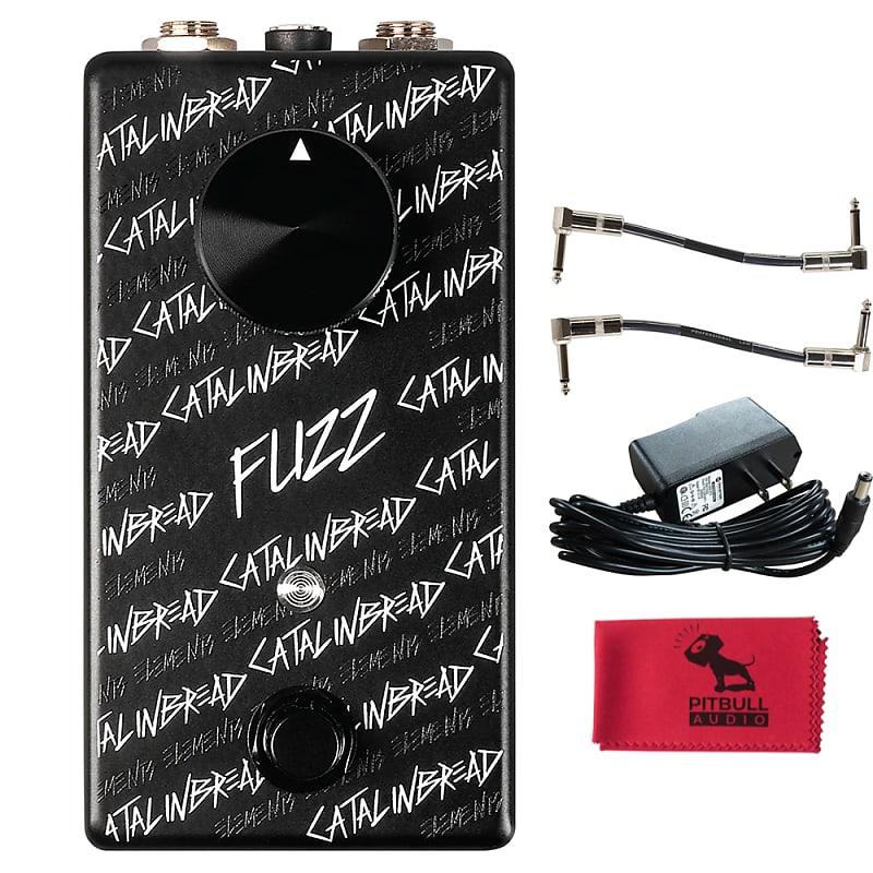 Catalinbread Elements Fuzz Pedal w/ Power Supply, Cables & | Reverb