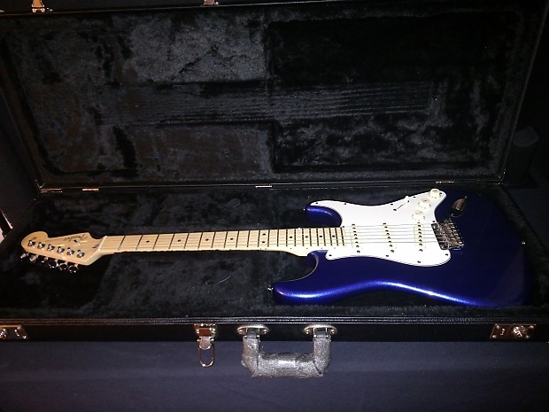 Fender corona stratocaster 2013 mystic blue | Reverb