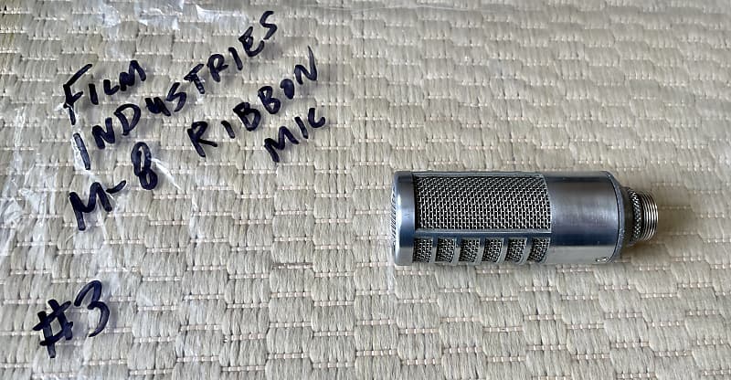 Film Industries LTD M8 Ribbon Velocity Microphone 1950's - | Reverb