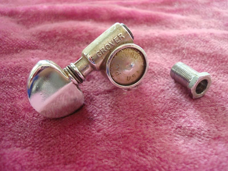 Vintage 1960's Grover Patent Pending Rotomatic Tuner G-B-E | Reverb