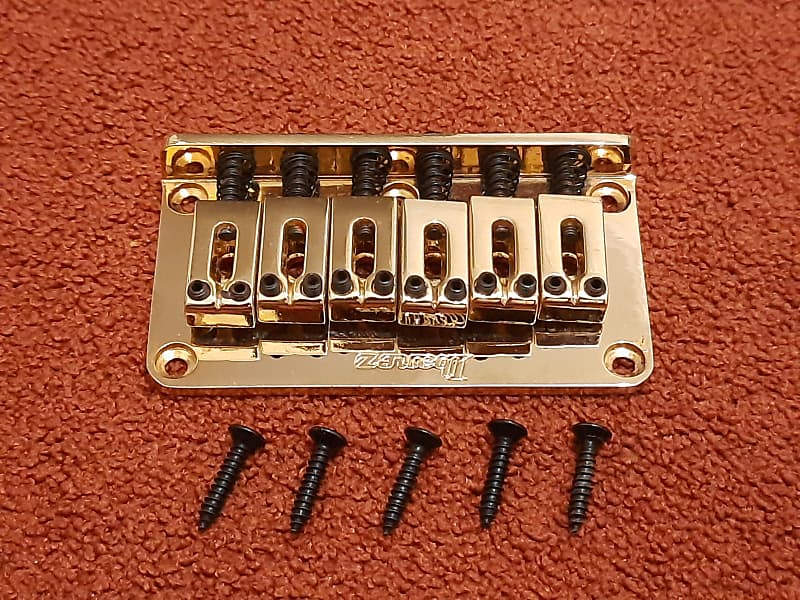 Original Ibanez Hardtail Fixed Bridge Gold with Screws | Reverb