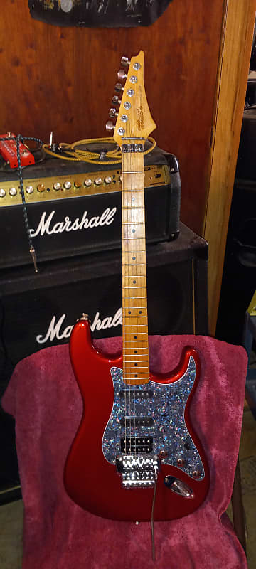 Don't know Super Strat style Don't know - Metalic Red | Reverb