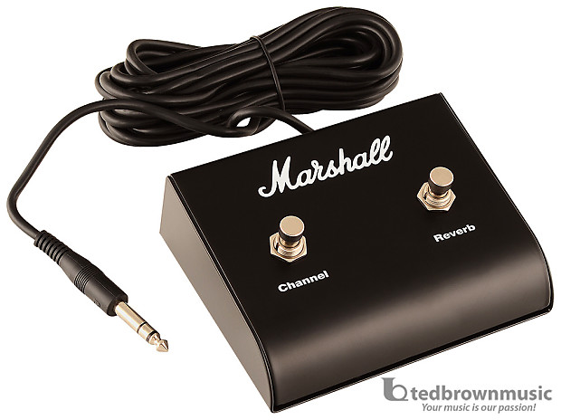 Marshall 2-Button Footswitch with Channel and Reverb - for | Reverb