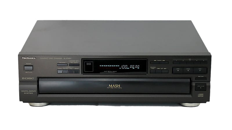 MINT REFURBISHED TECHNICS SL-PD827 MASH 5 DISC CD PLAYER 1992 | Reverb