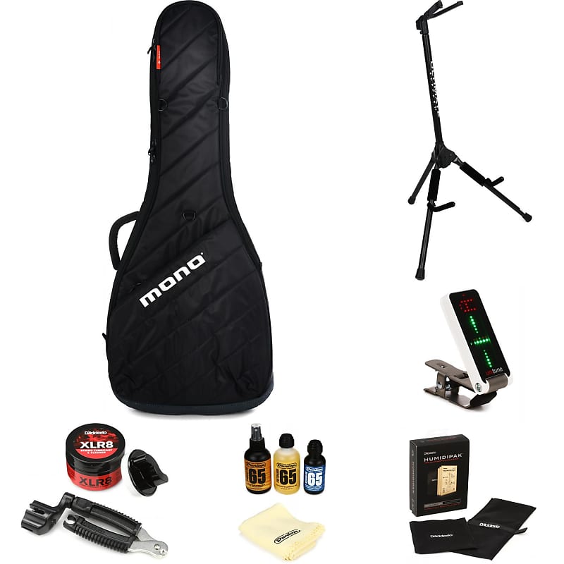 MONO Vertigo Acoustic Guitar Hybrid Gig Bag Essential Care | Reverb