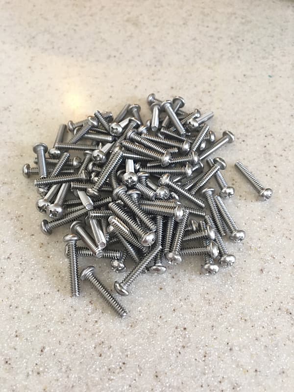 100 Pack Pickup Selector Switch Screws Stainless Steel | Reverb