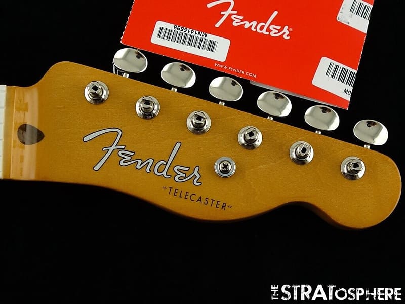 Fender Vintera 50s Telecaster Modified Tele NECK + TUNERS | Reverb