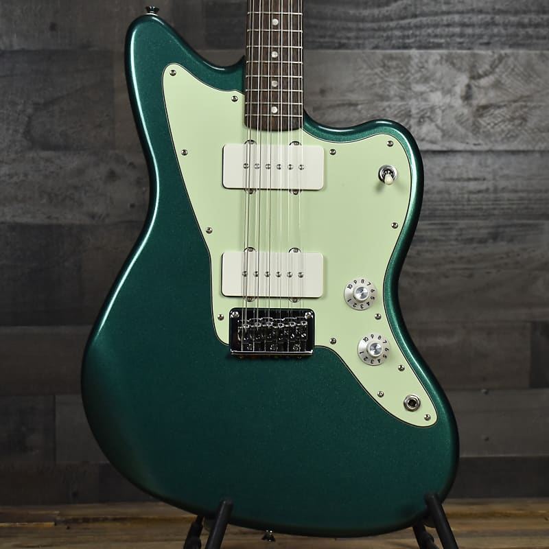 Pre-Owned Squier Paranormal Jazzmaster XII - Sherwood Green | Reverb