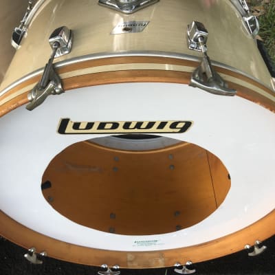 Ludwig Vintage Big Beats 70s Maple Cortex 4 piece BIG sizes | Reverb