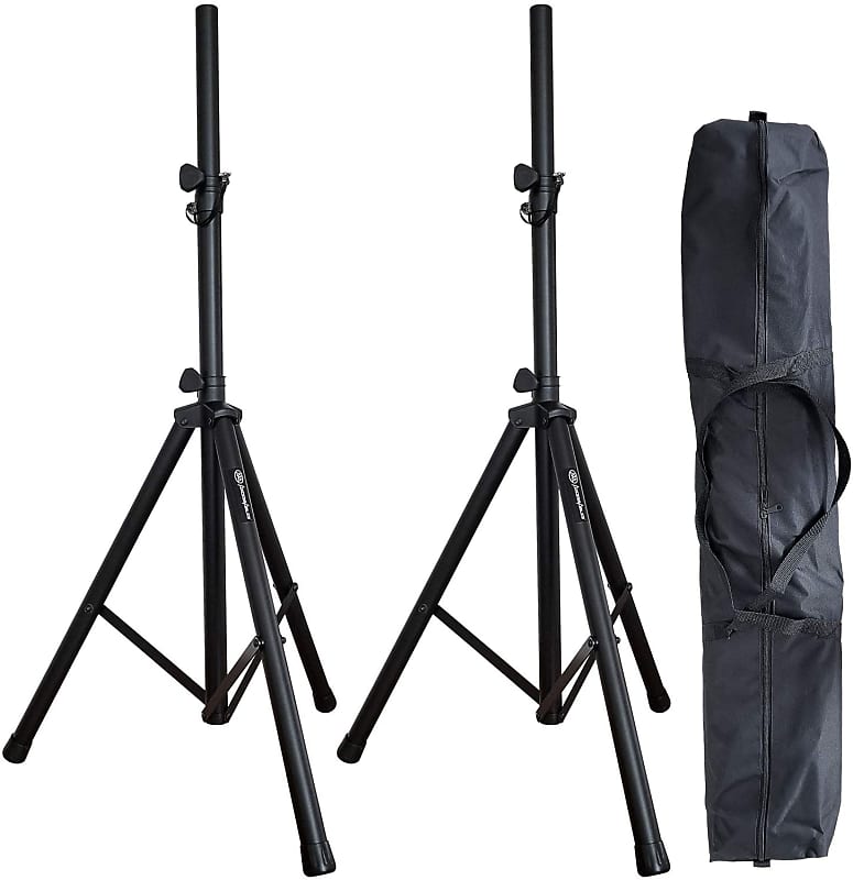 AxcessAbles SSB-101 Universal Tripod Speaker Stands with | Reverb