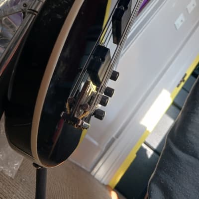 Schecter Devil Tribal Bass 2000's - Gloss Black | Reverb