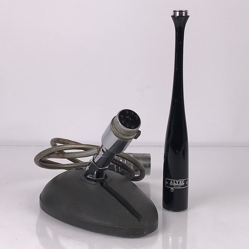 Altec 21B Microphone w/ 150A Capsule, Swivle Base & Stand | Reverb
