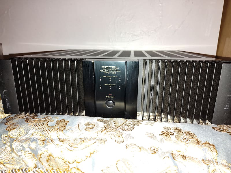 Rotel RMB-1066 6 CHANNEL home theater AV amp | Reverb