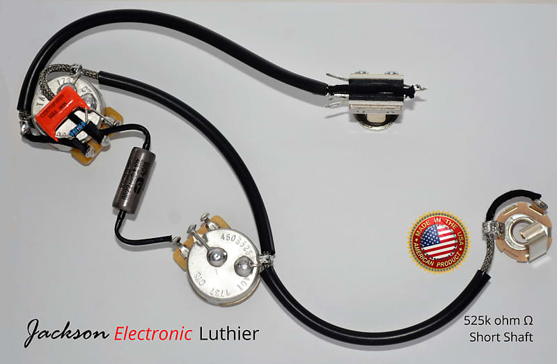 PRS II ® Type Wiring Harness by Centralab 550k With | Reverb España